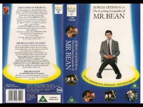 Original VHS Opening and Closing to Exciting Escapades of Mr Bean UK ...