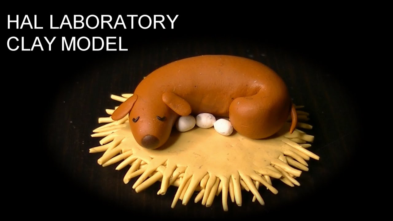 Making the HAL Laboratory Logo with Polymer Clay - YouTube