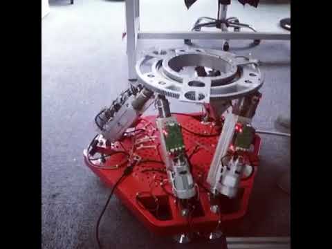 hexapod /Stewart platform - YouTube
