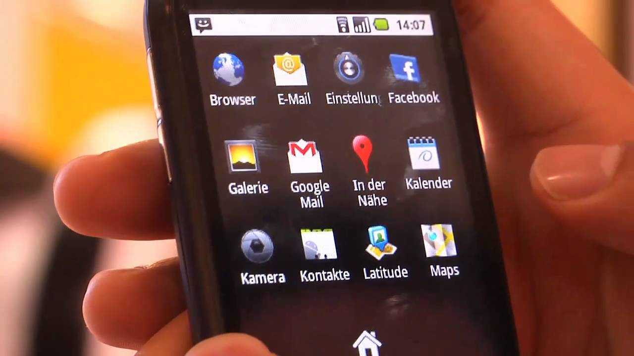 Huawei debuts Android 2.2 IDEOS smartphone - YouTube