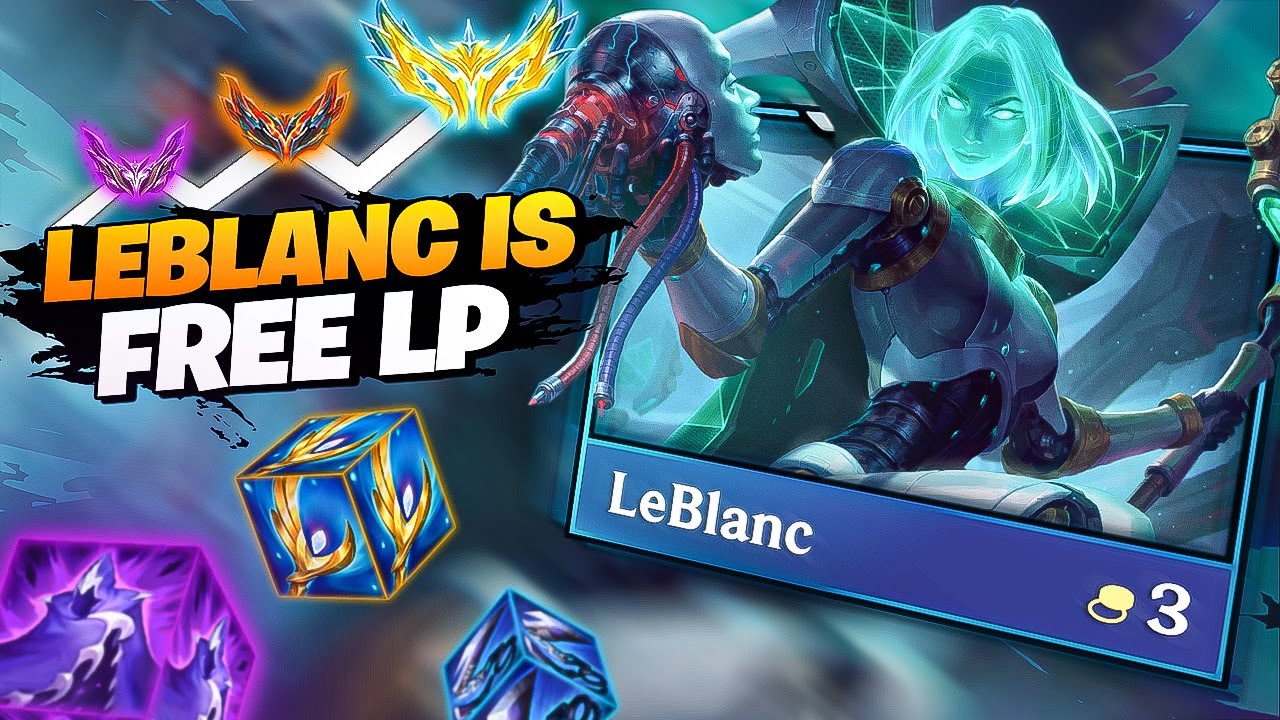 This Is How Rank 1 Plays LeBlanc for Free LP - TFT Set 8.5 Comps - YouTube