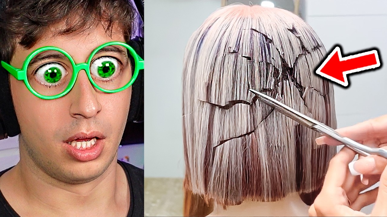 Cortes de Pelo Más Raros del Mundo 😂!! (intenta NO reir) - YouTube