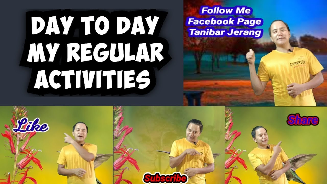 Day to Day|| My Regular Activities|| #tanibarjerang - YouTube