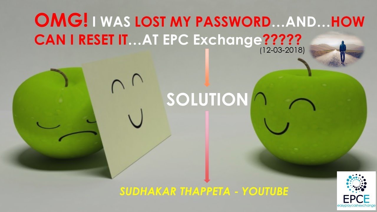 OMG I WAS LOST MY PASSWORD AND HOW CAN I RESET IT AT EPC Exchange omg-i-was-lost-my-password-and-how-can-i-reset-it-at-epc-exchange