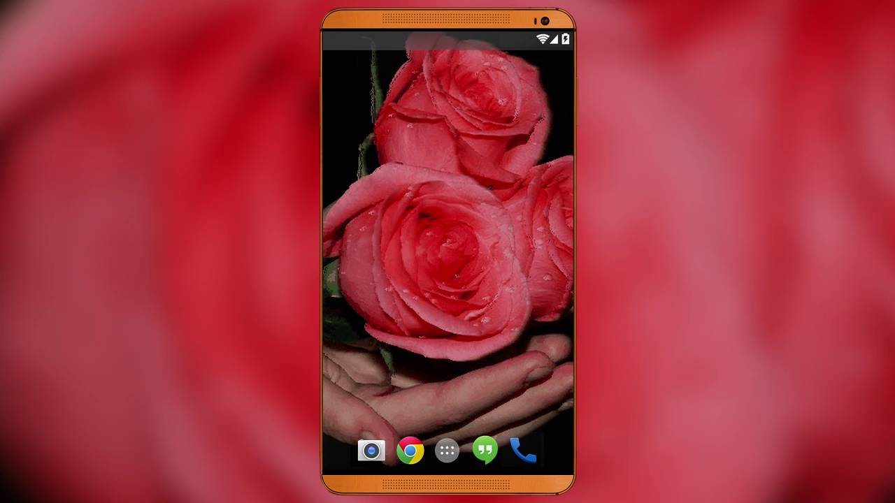 3D Flowers Live Wallpaper - YouTube