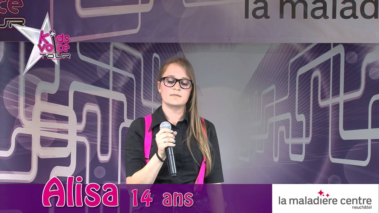 Alisa - Kids Voice Tour - Maladière Centre - YouTube