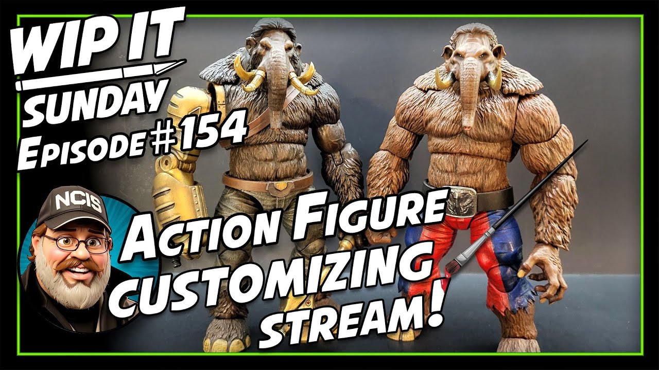 Customizing WIP Sunday Live - Action Figure Customizing - WIP IT Sunday ...