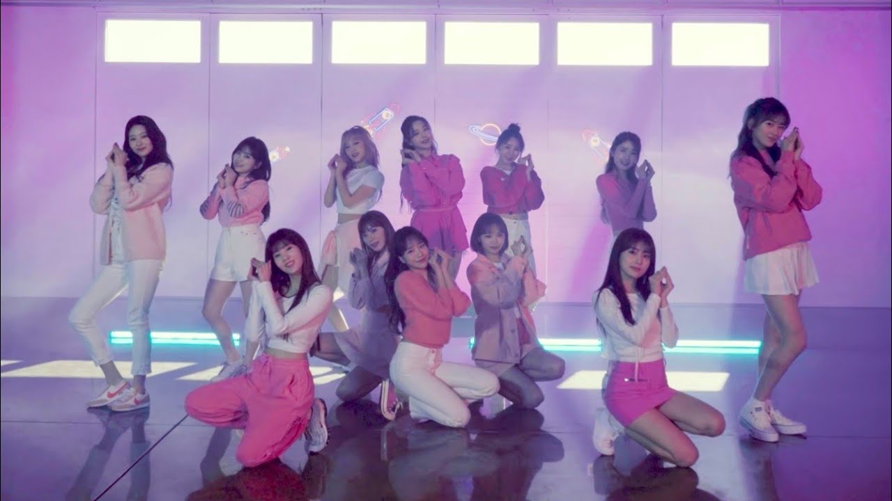 [Mirrored] IZ*ONE (아이즈원) - 'SPACESHIP' Choreography Video 안무영상 (Close ...