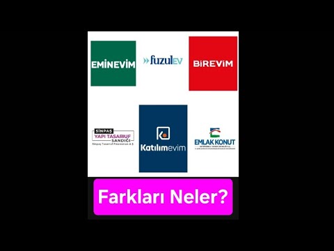 Tasarruf Finansman Sistemi / Elbirliği Sistemi Eminevim, Fuzulev, Katılımevim, Emlak konut GMO vb...