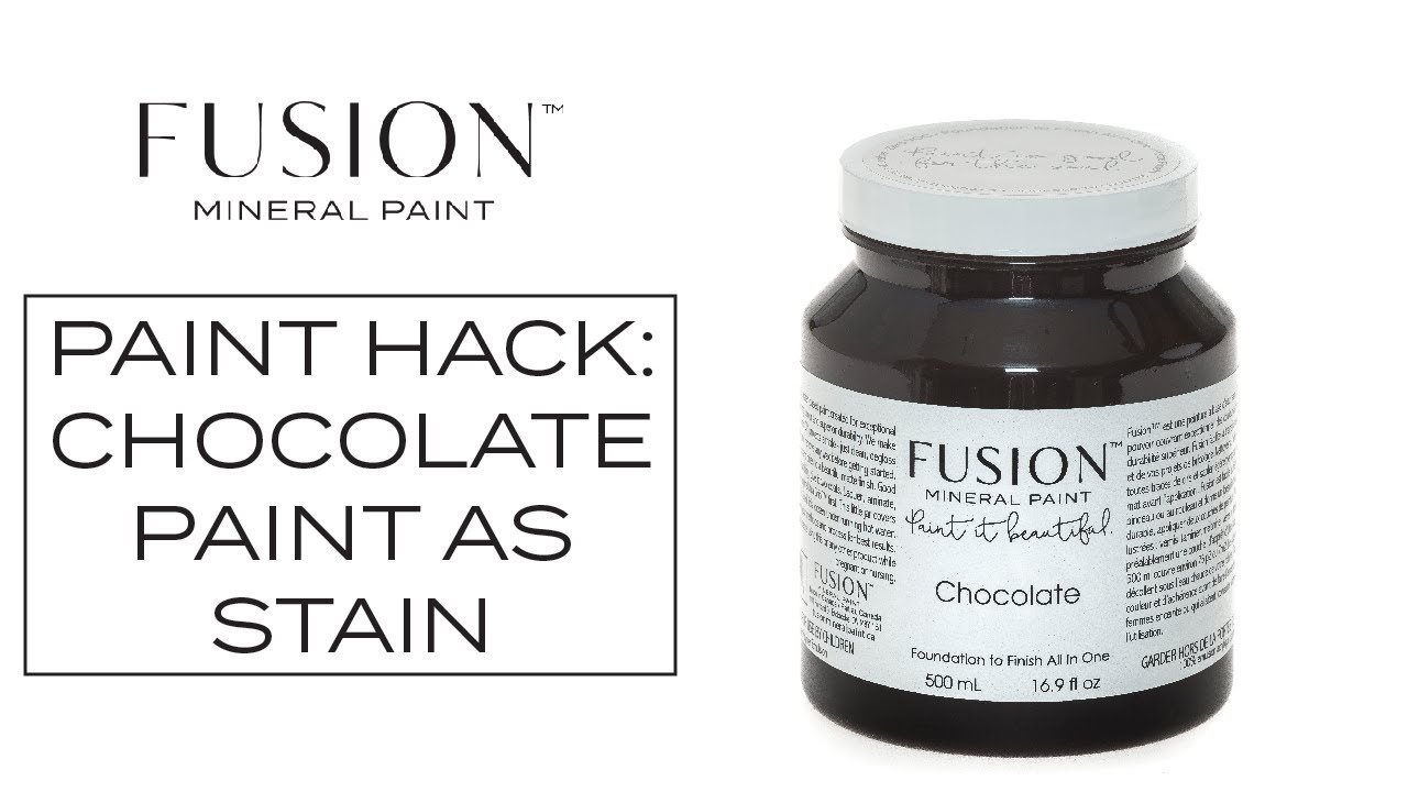 DIY Paint Hack: Using Our Chocolate Paint as a Stain | Fusion™ Mineral ...