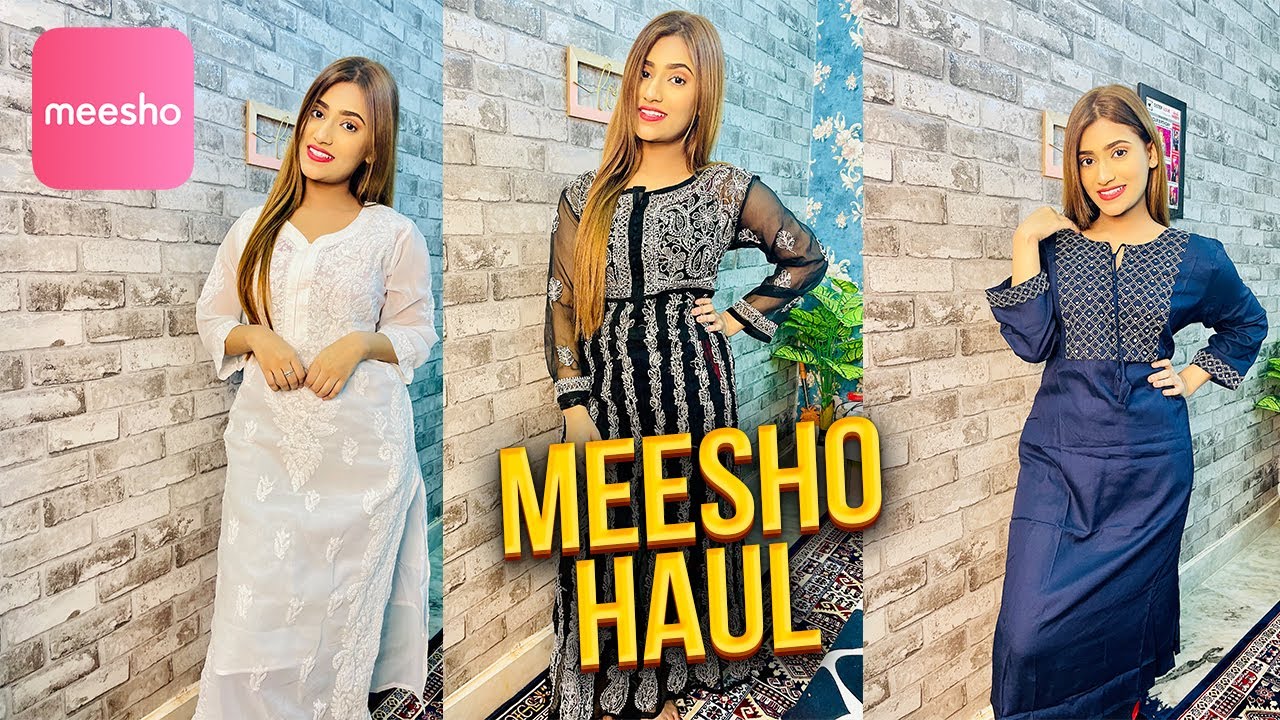 Meesho Kurti Haul | SAMREEN ALI VLOGS - YouTube
