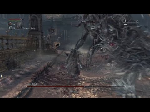 First Bloodborne boss* - YouTube