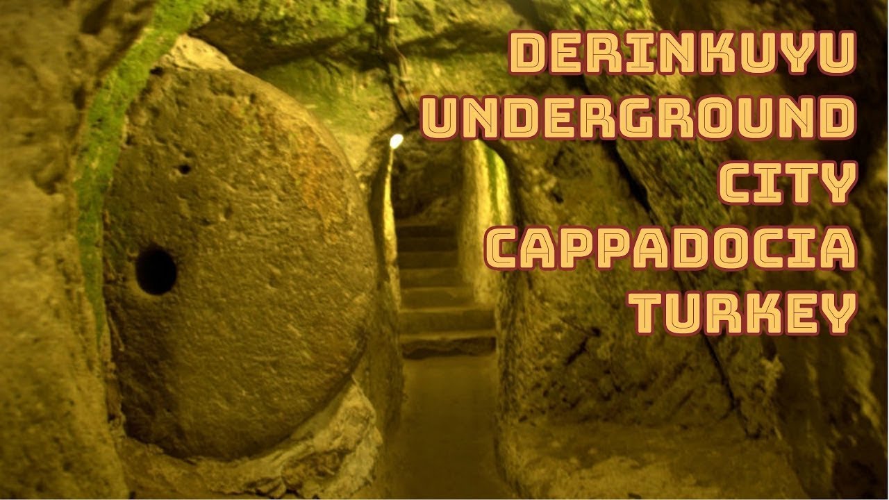 Derinkuyu in Turkey | The Mysterious Derinkuyu Underground City in ...