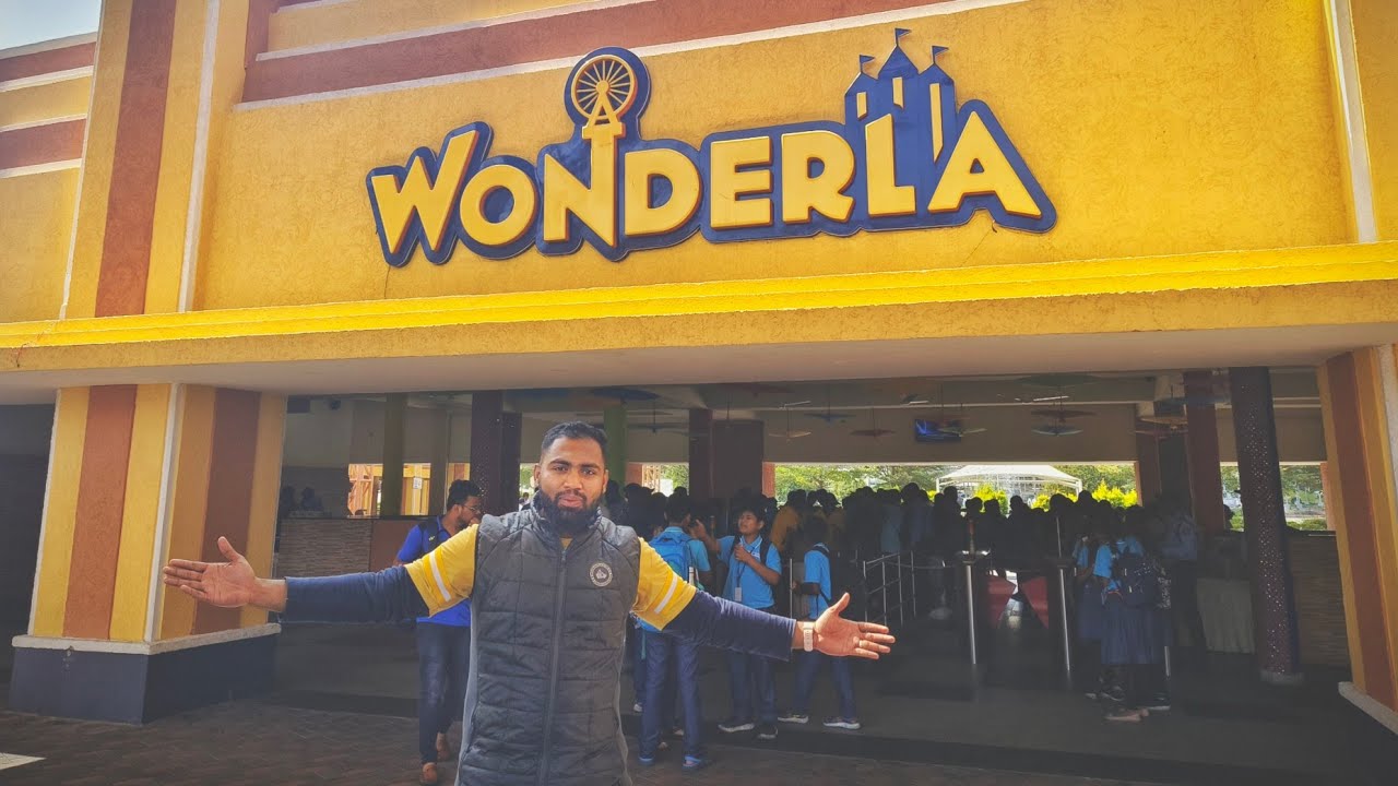Wonderla Hyderabad || amusement park in Hyderabad || water slide At ...