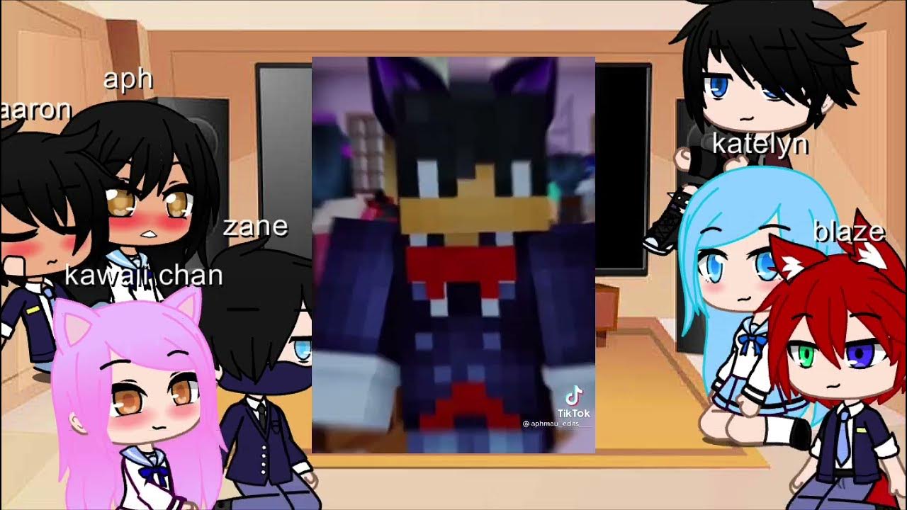 Pdh ( aphmau ) react to the future gacha club - YouTube