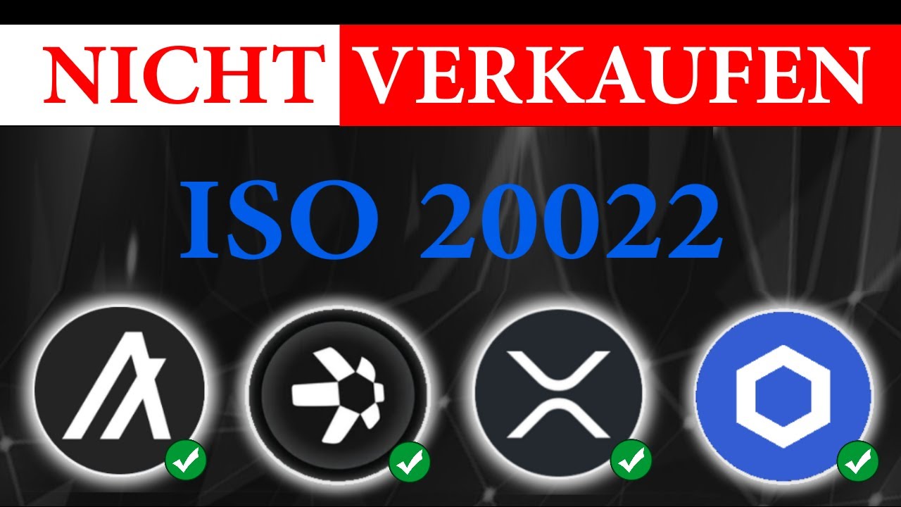 ISO 20022 COINS NICHT IM BULLRUN VERKAUFEN? | Kryptomaxi - YouTube