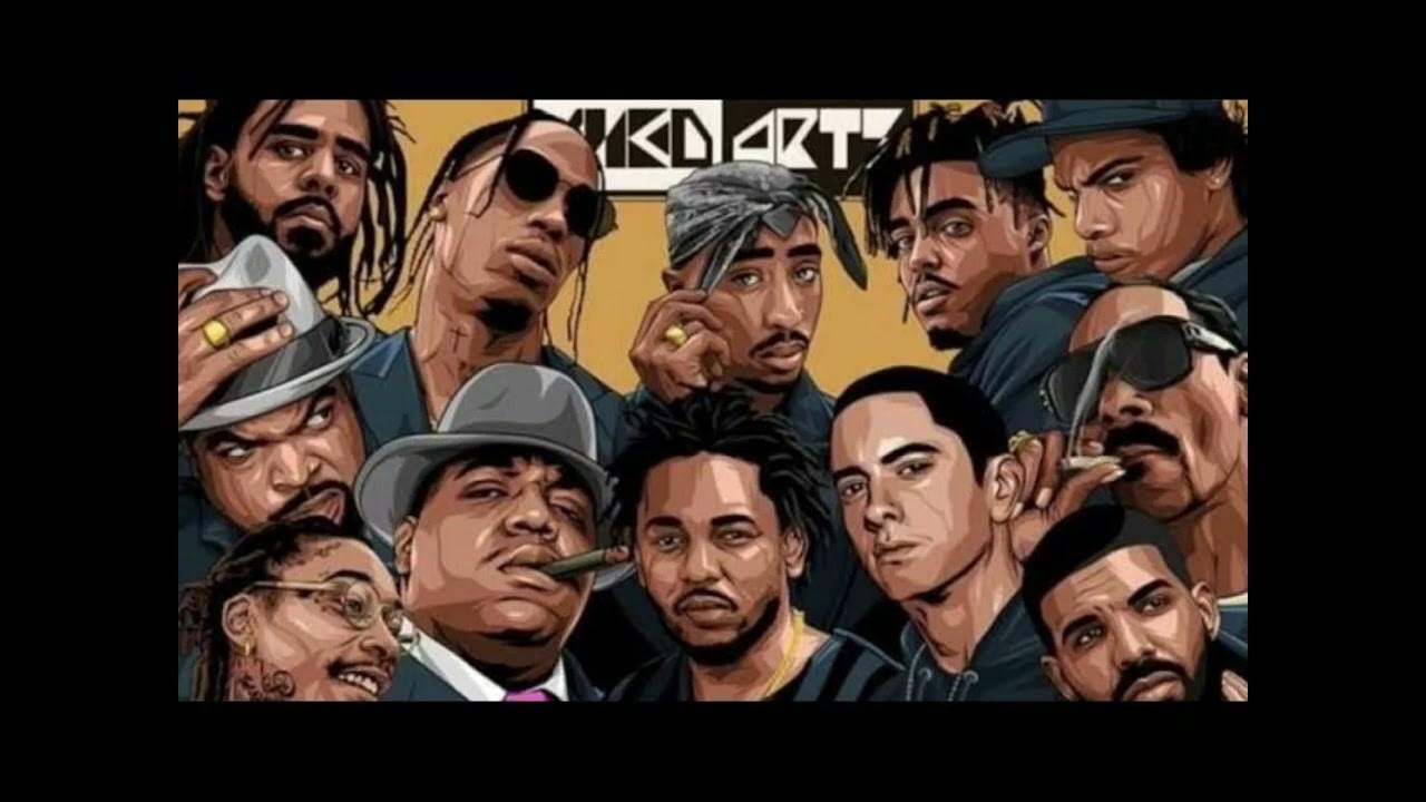 Write this down - 2Pac, Pop Smoke, Biggie, DMX, Eazy E, Ice Cube, Dr Dre, NWA, Nipsey, Snoop ...