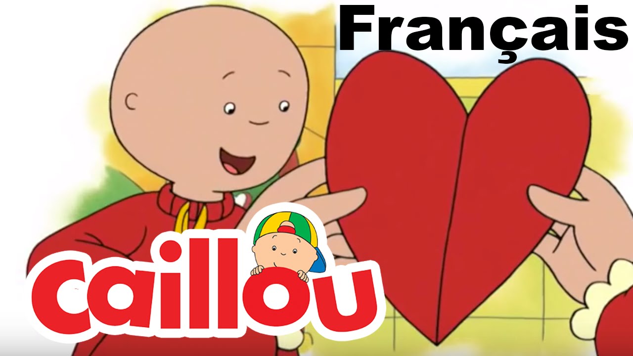 Caillou: Le mystère de la St-Valentin | conte pour enfant | Caillou en ...