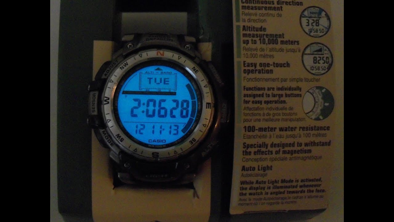 The Original Casio Pro Trek Triple Sensor Pathfinder Reviewed after 10 ...
