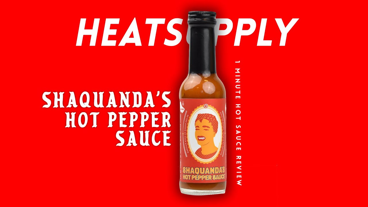 Shaquanda's Hot Pepper sauce - 1 MINUTE HOT SAUCE REVIEW - YouTube