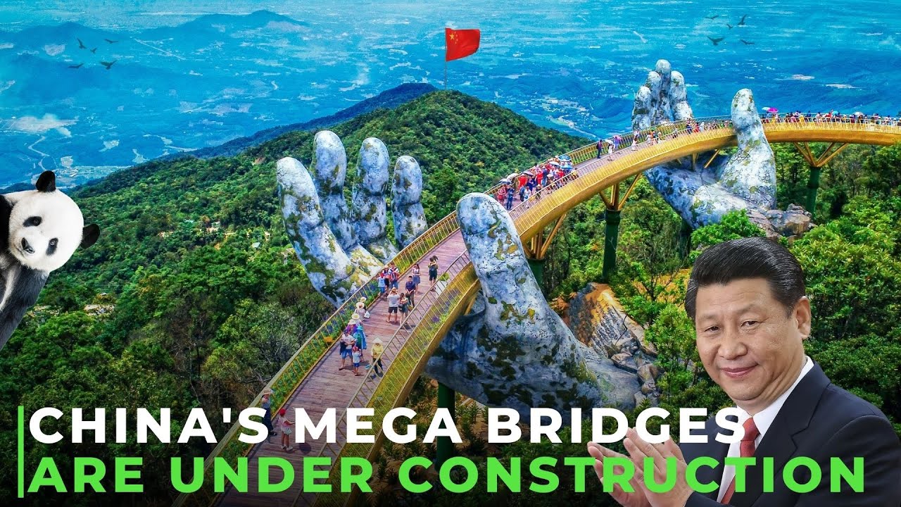 China's MEGA Bridges Are Under CONSTRUCTION! - YouTube