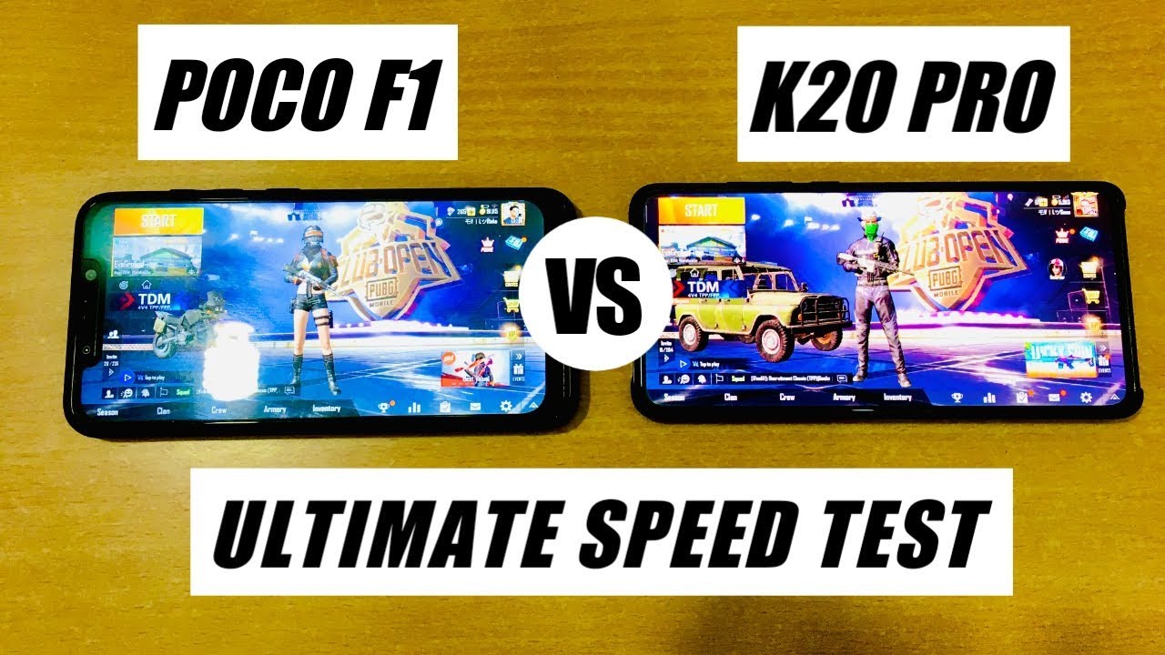 Redmi K20 Pro VS Poco F1-Ultimate Speed Test - YouTube