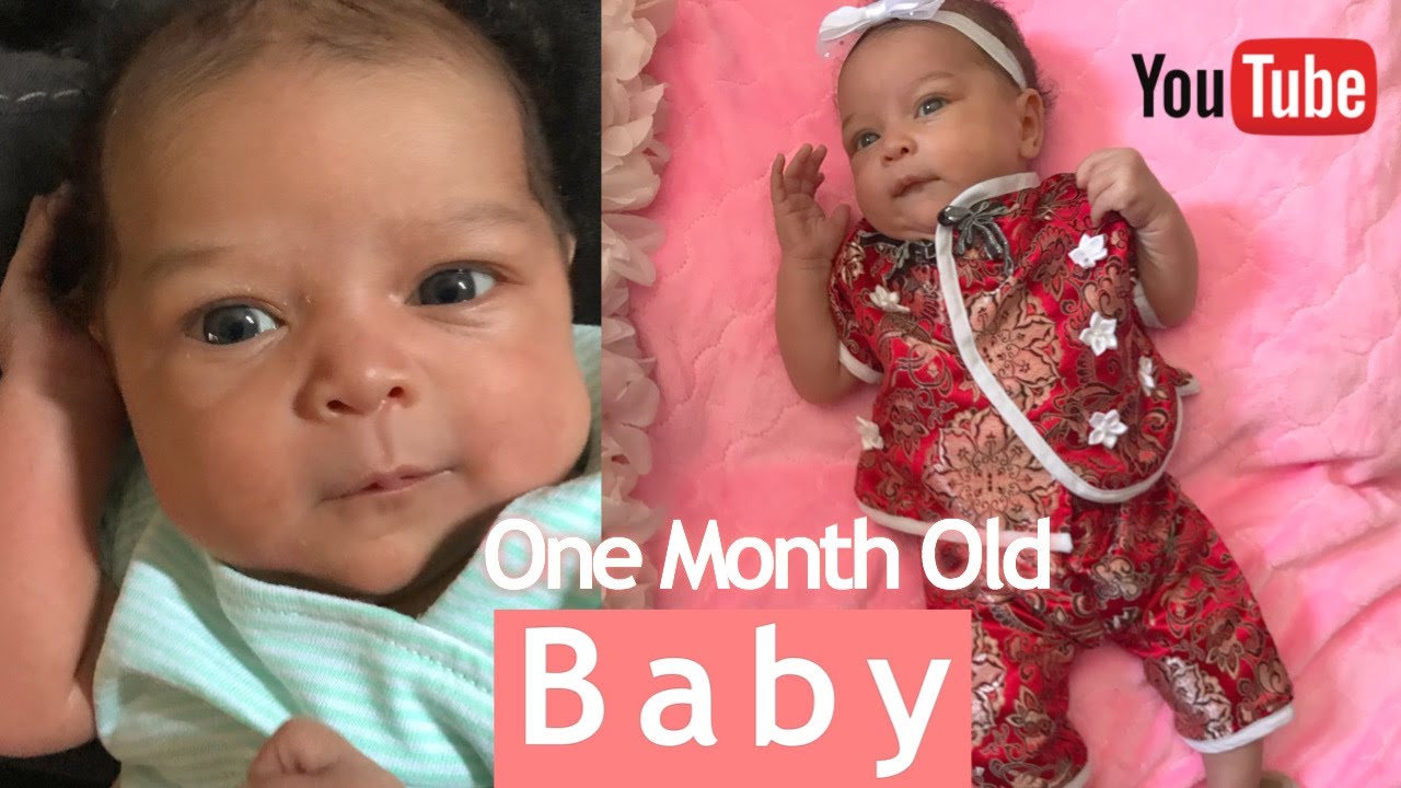 BABY PHOTOSHOOT ONE MONTH OLD /AT HOME - YouTube