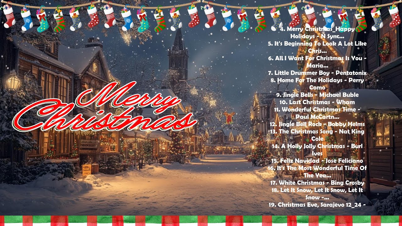 New Christmas Songs for 2024 🎄 Best Nonstop Christmas Hits | Ultimate ...