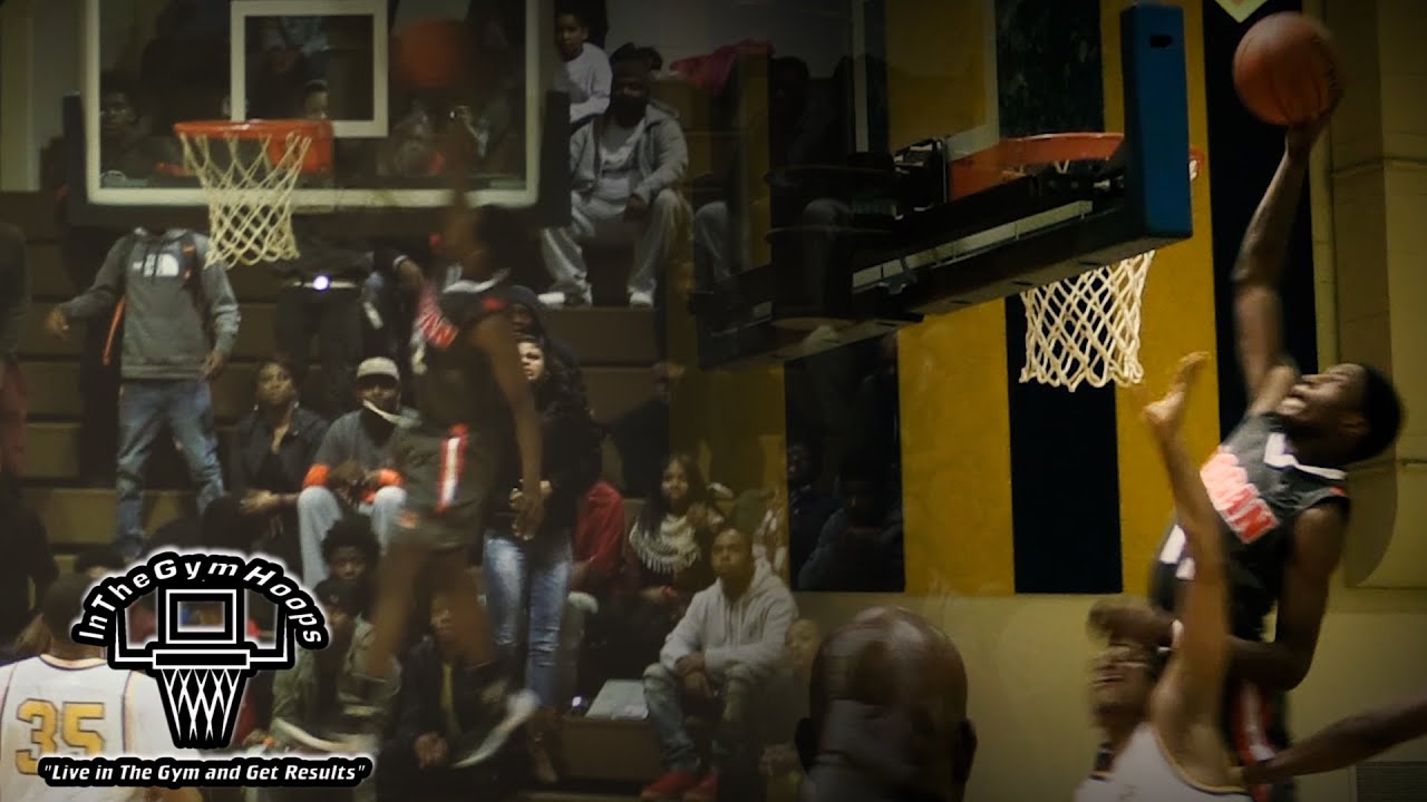 Chicago Bogan HS Marcus Cole POSTERIZES DEFENDER & JAMES JONES THROWS ...