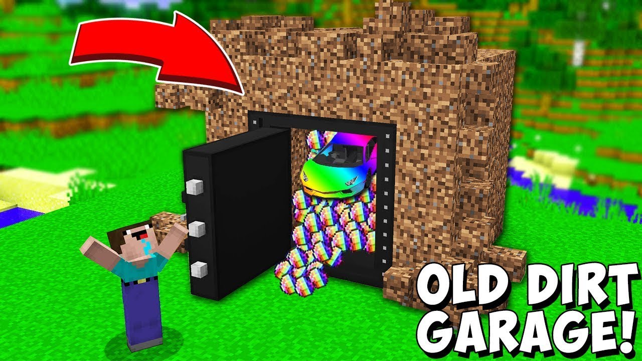 I bought an OLD DIRT STORAGE FOR $1 WITH RAINBOW TREASURE in Minecraft ...