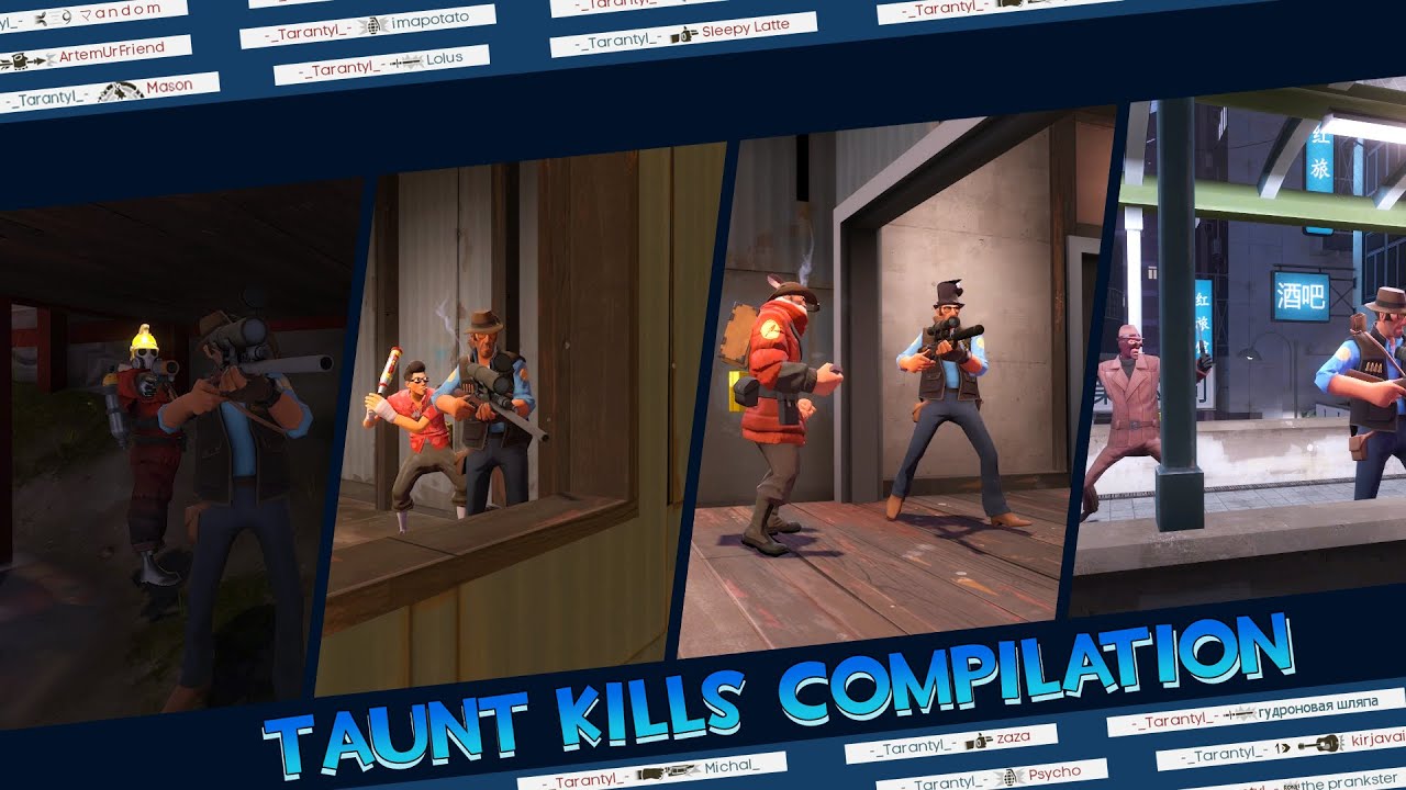 [TF2] Taunt kills compilation 2023 - YouTube
