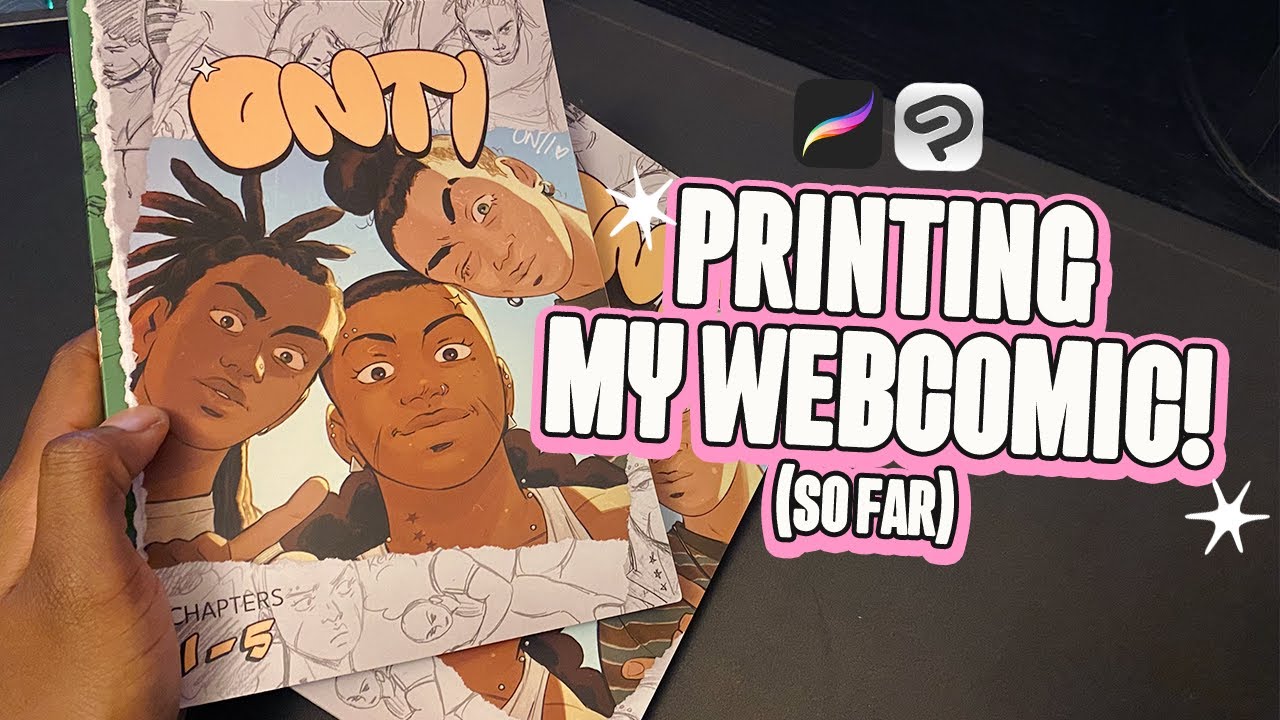 I Printed My Webcomic! - YouTube