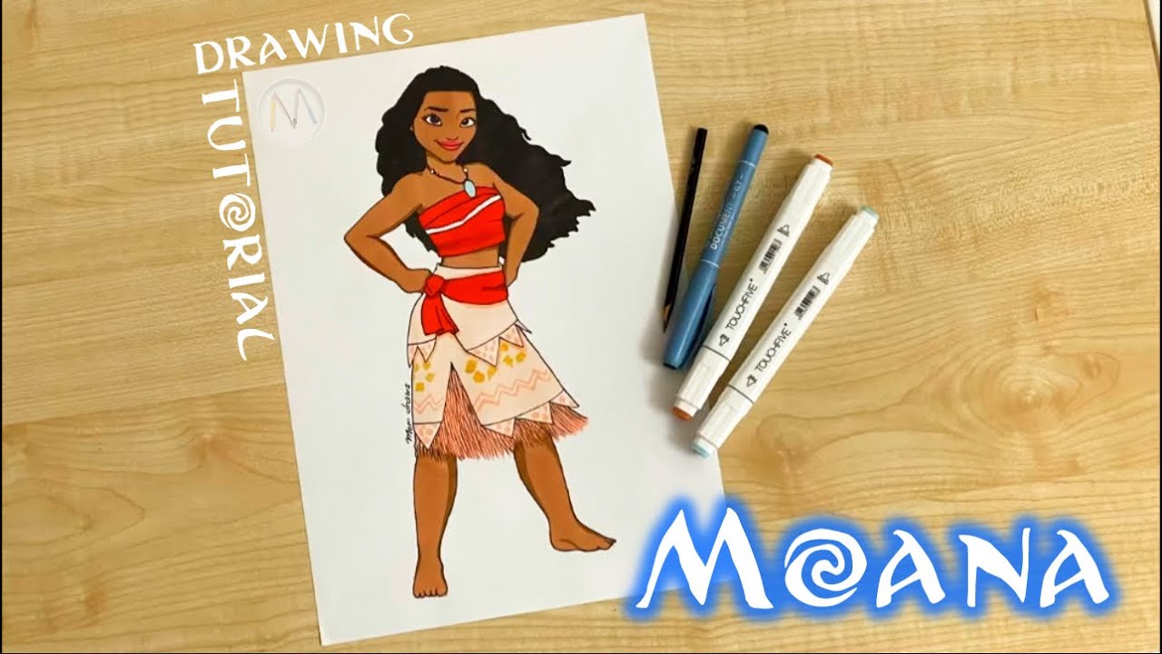 How to draw Moana characters / Moana / Moana 2 - YouTube