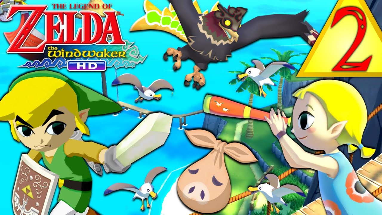 Avian Abduction!- The Legend of Zelda: The Wind Waker HD Part 2 - YouTube