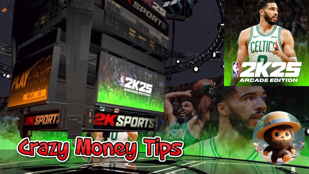NBA 2K25 Arcade Edition - Tips on earning money fast and easy - YouTube