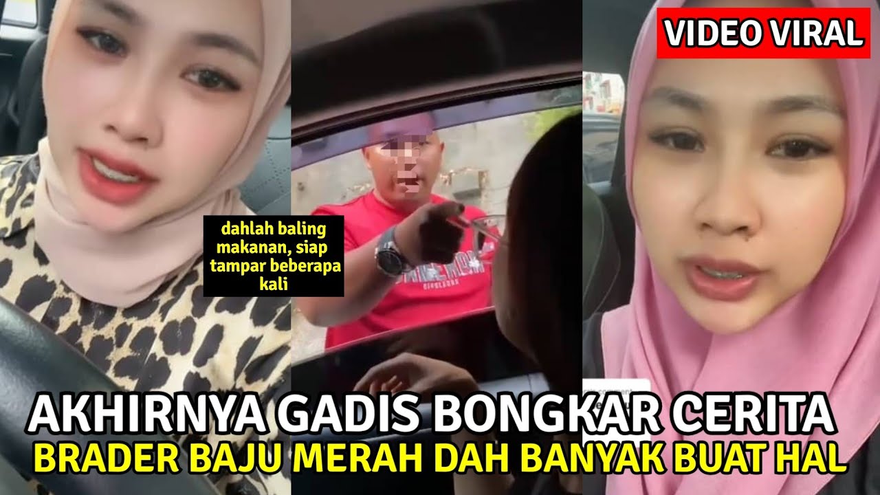 VIRAL‼️GADIS BONGKAR KISAH ABANG SADO BAJU MERAH🔴 TAK SANGKA DIA DAH BIASA BUAT MACAM NI - YouTube