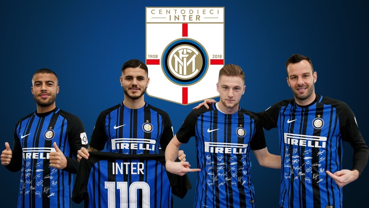 Inter 110 | Backstage celebrative match jersey 1908 - YouTube