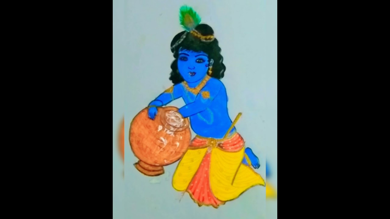 🙏#artist Ritu Prajapati🙏 #_ जय श्री कृष्णा🙏#new #drawing 🙏 - YouTube