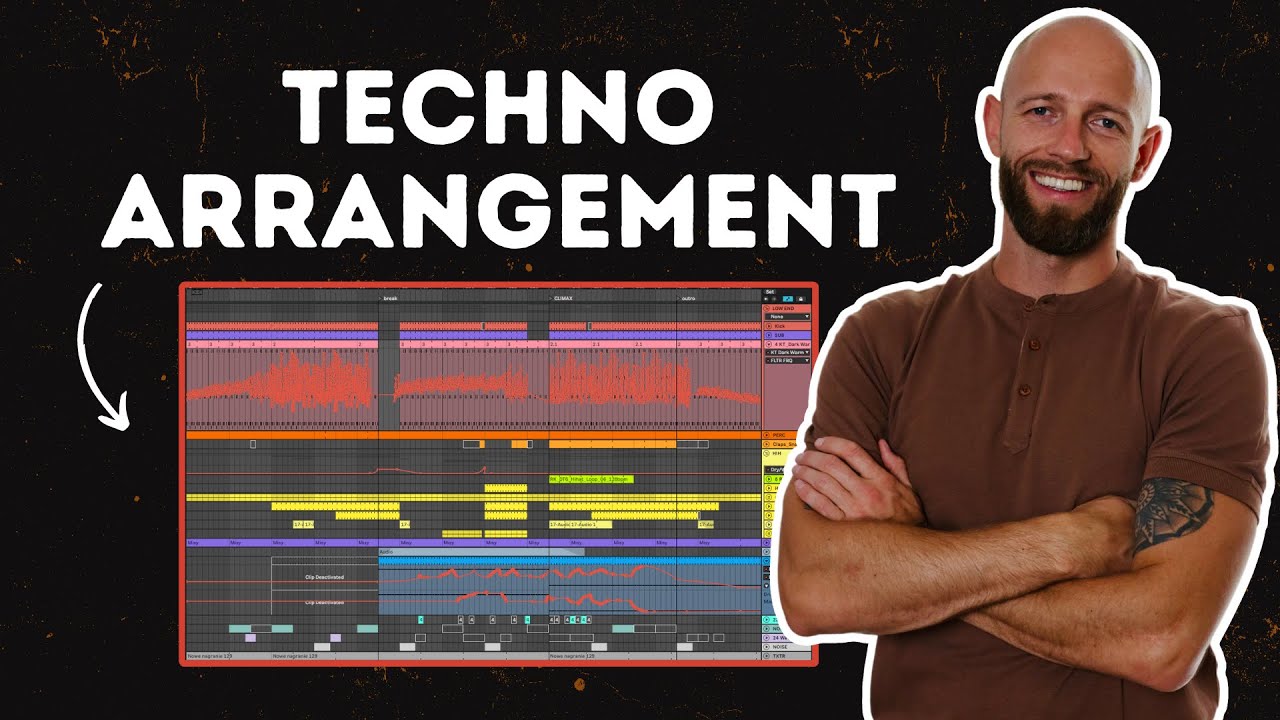 Hypnotic Techno Arrangement Tutorial for Beginners - YouTube