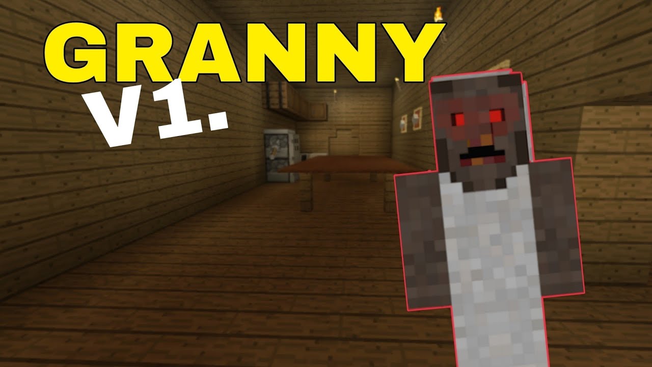 MİNECRAFT HAYRAN HARİTASI - MİNECRAFT GRANNY EVİ NASIL YAPILIR? V1 (BEDROCK - JAVA) | (ANDROİD ...