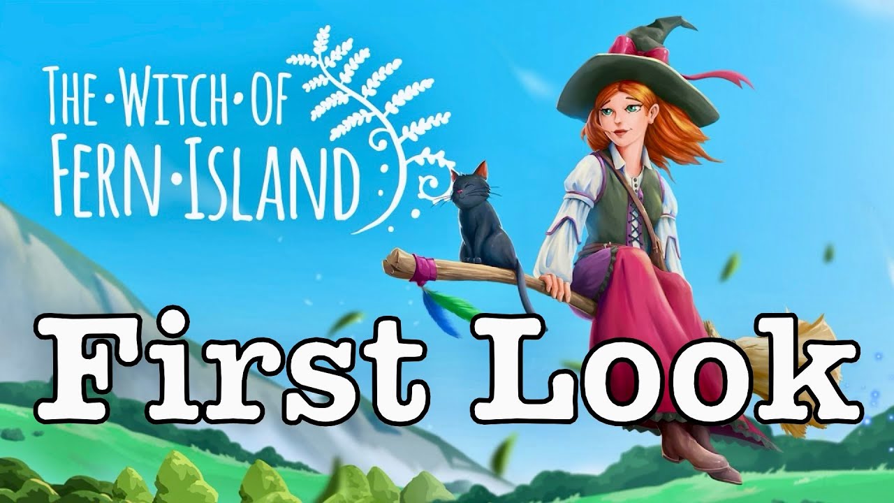 The Witch of Fern Island 1.0 / First Look / Open-World Witchy Farming ...