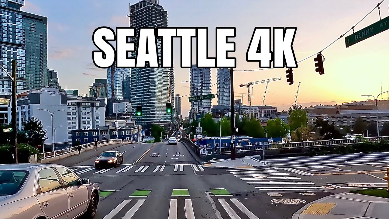 Driving Tour Downtown Seattle 4K - YouTube