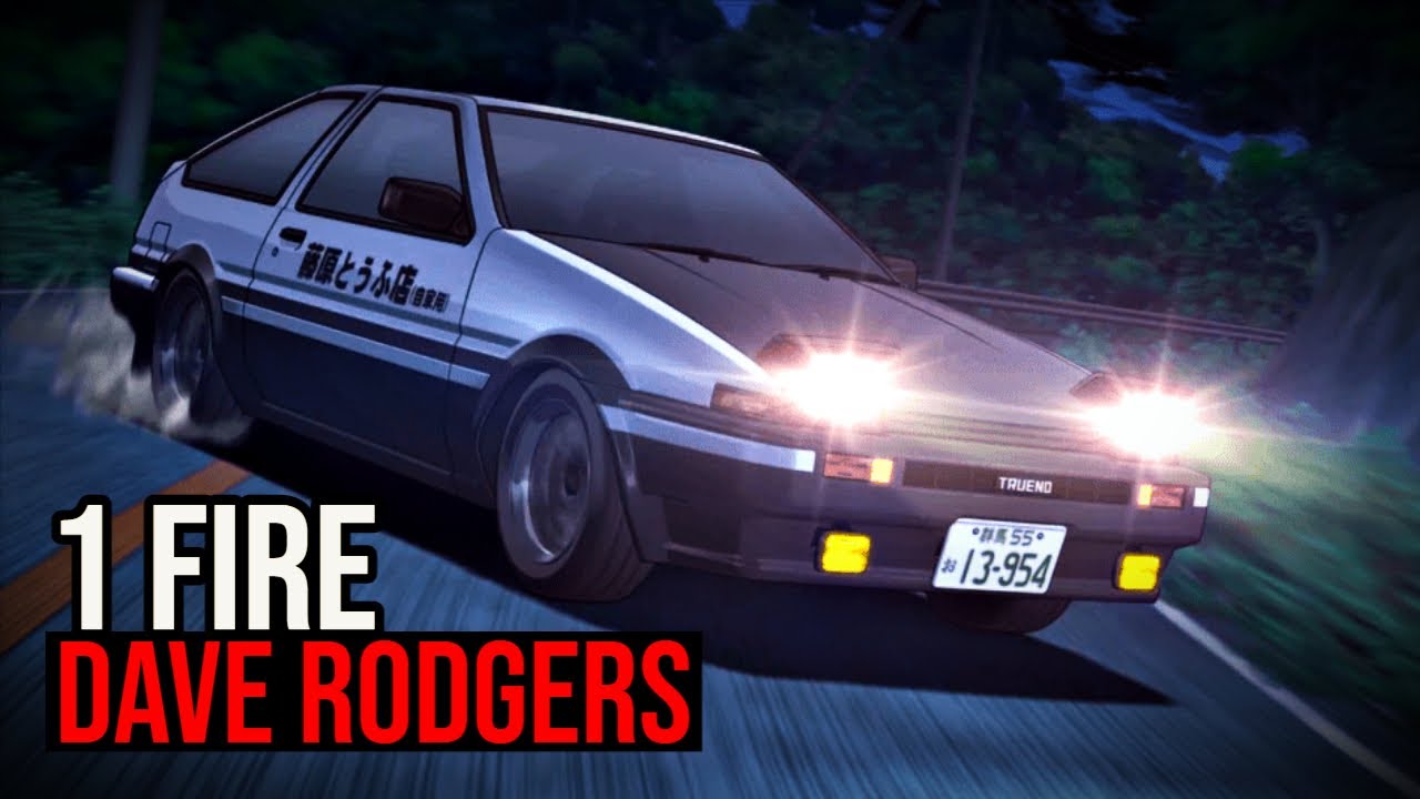1 Fire - Dave Rodgers [Initial D Soundtrack] - YouTube