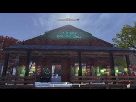Fallout 76 Wagners Bar & Grill (Trading Post) - YouTube