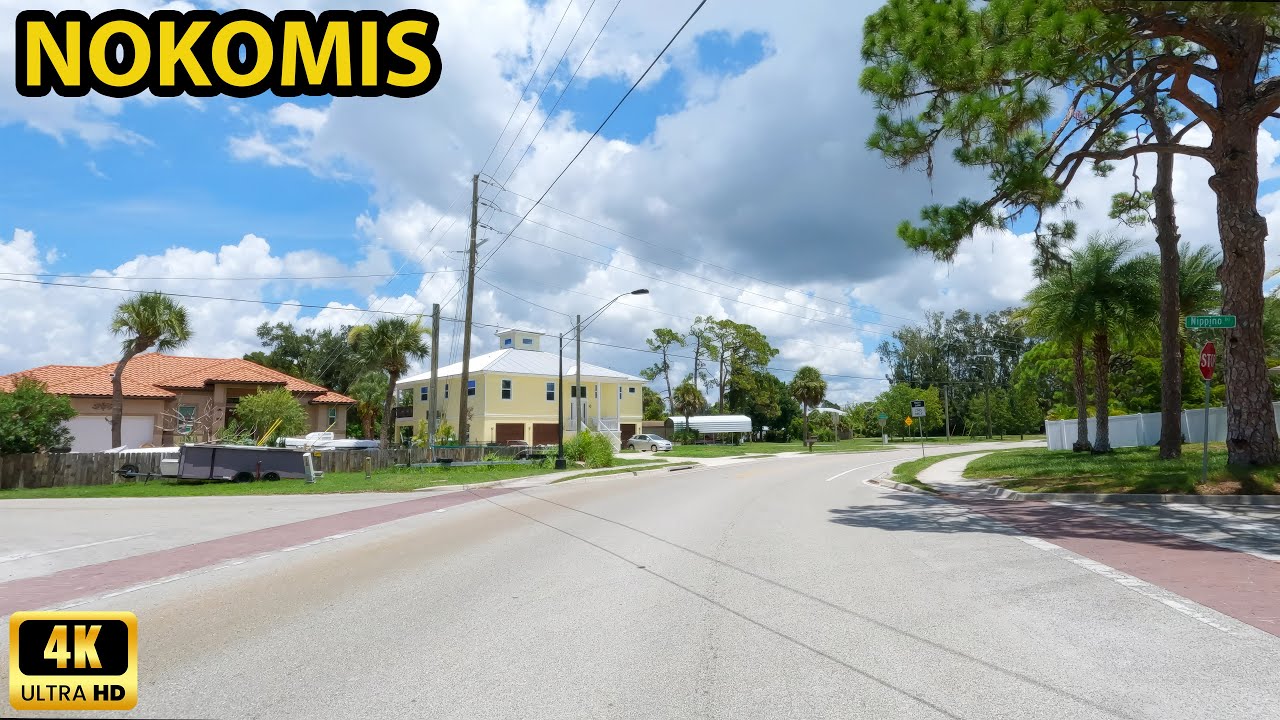Nokomis Florida Driving Through - YouTube