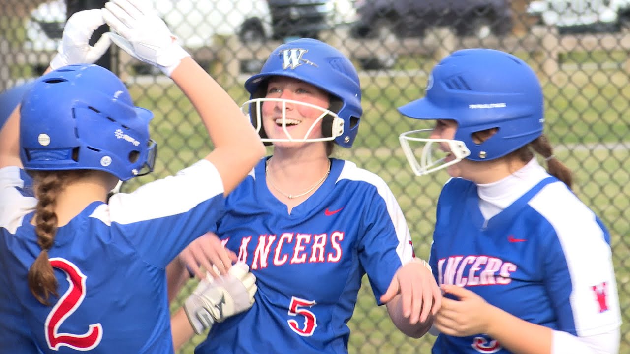 Softball highlights: Waterford 15, Ledyard 5 - YouTube