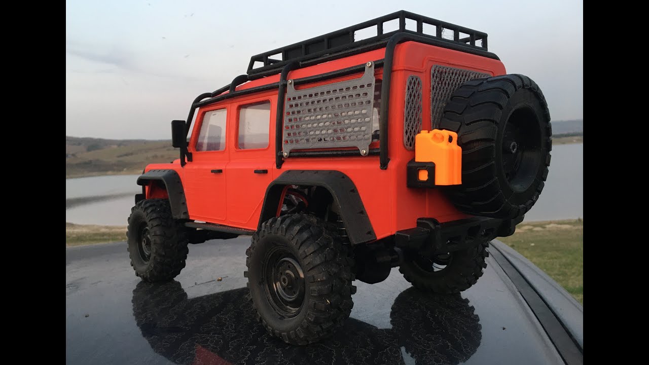 3D PRİNTED RC DEFENDER YAPIMI - YouTube