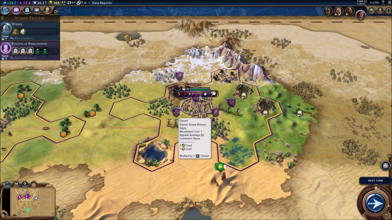 Civilization 6: Rome (part 2) - YouTube