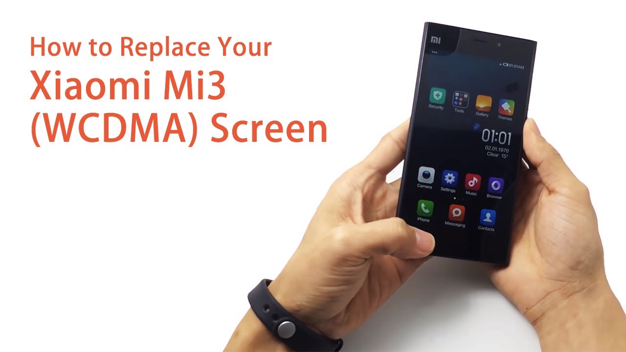 How to Replace the Xiaomi Mi3 (WCDMA) Screen - YouTube