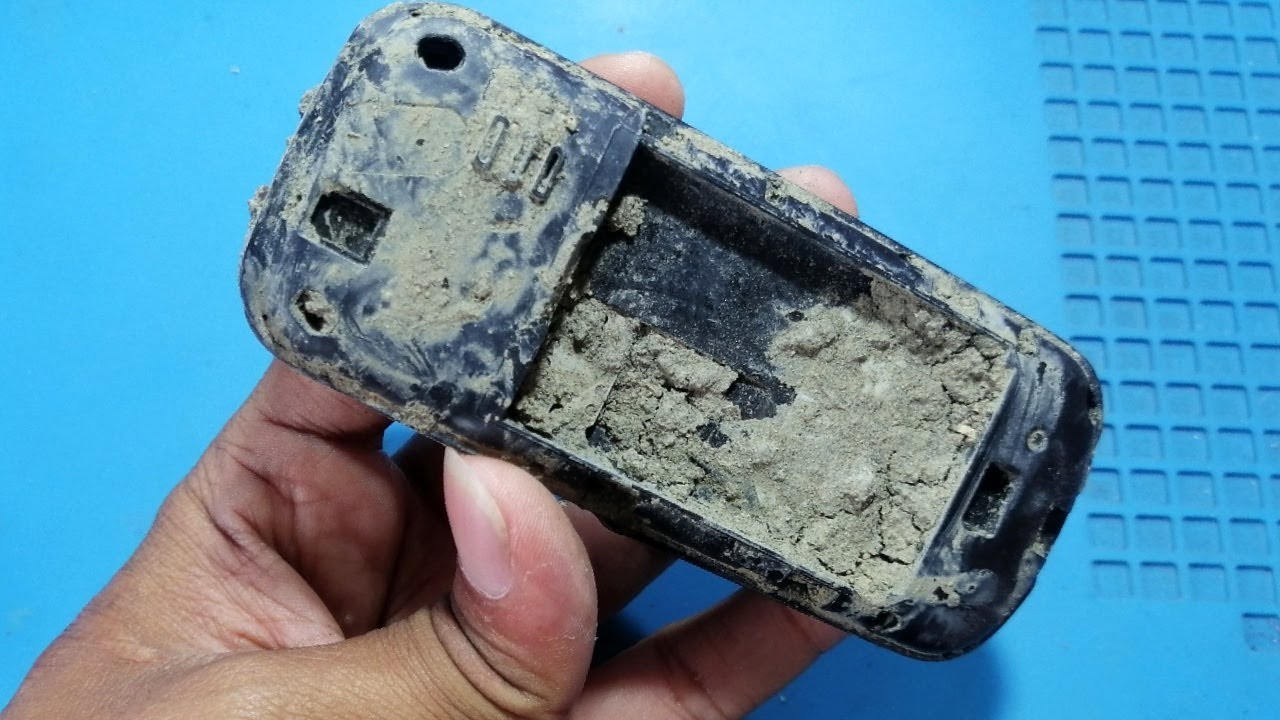 Old nokia phone restoration destroyed | damage Nokia 1280 rebuild | old ...